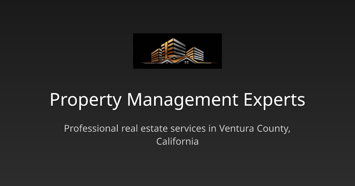 Property Management in Ventura County | California Flats LLC